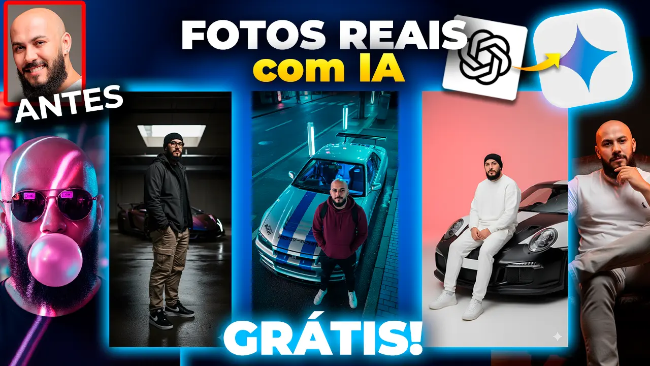 Como Criar Imagens com IA Usando o Seu Rosto - Fabio Zanini